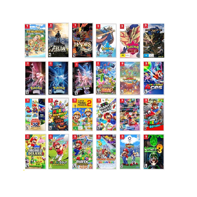 แนะนำเกมพร้อมส่ง Vol.01 (ω) NINTENDO SWITCH GAME HIT (เกม nintendo ...