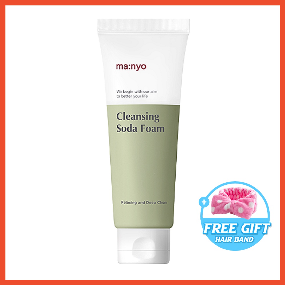 [MANYO FACTORY] Cleansing Soda Foam Facial Cleanser 150ml | Shopee Thailand