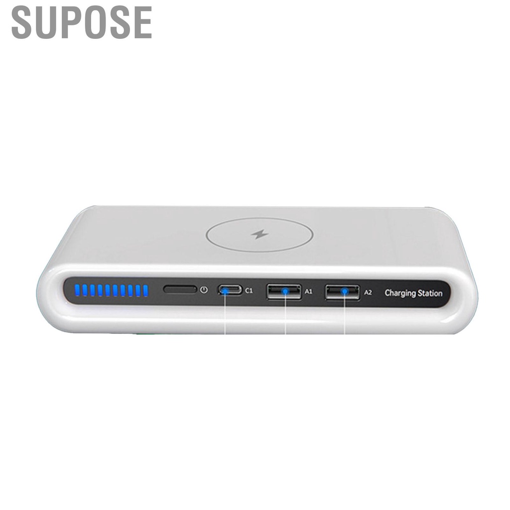 Supose Multi Port Wireless Charger Protection Portable USB Charging ...