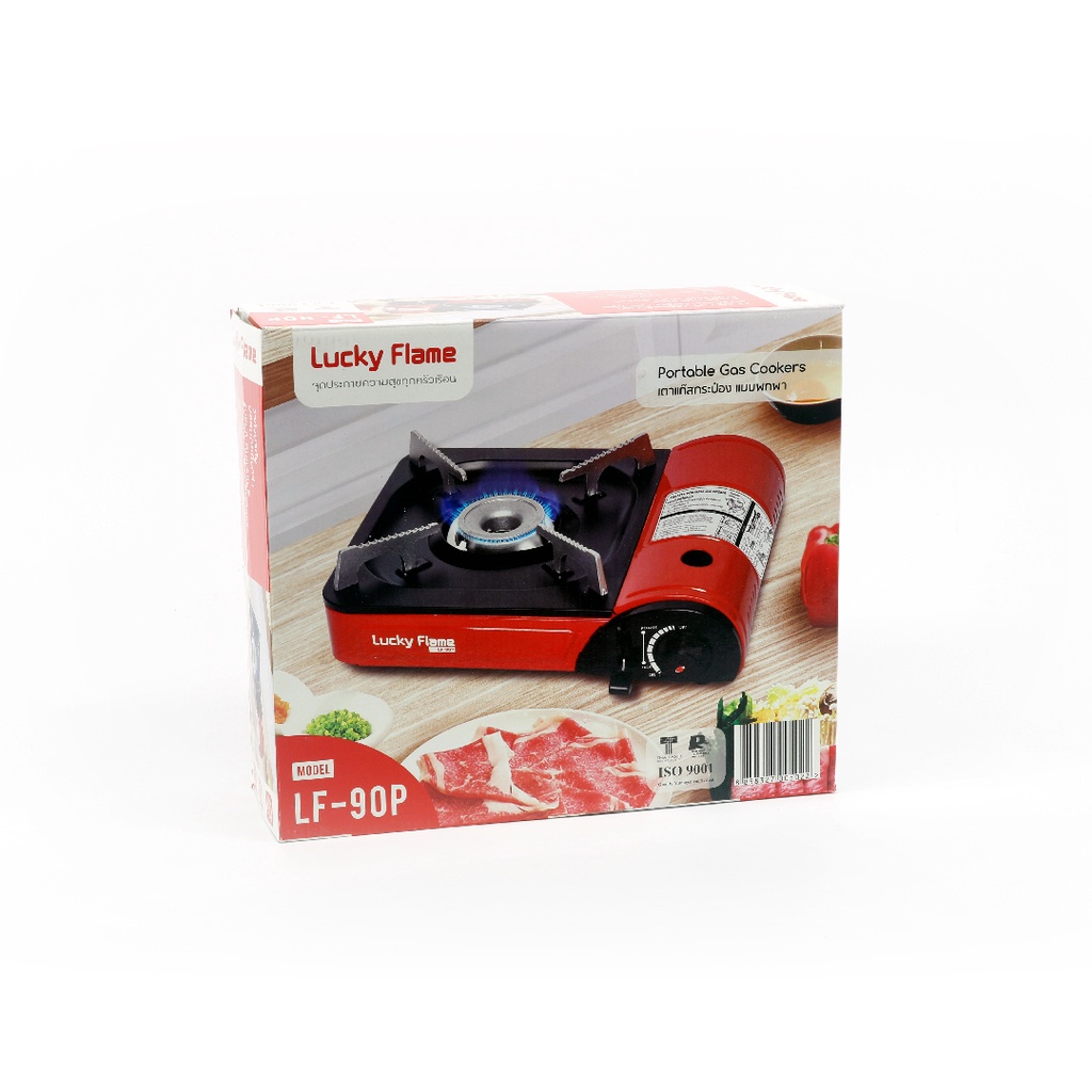 จัดส่งฟรี Lucky Flame เตาเเก๊สกระป๋อง เตาเเก๊สพกพา รุ่น LF-90P - luckyflame.official - ThaiPick