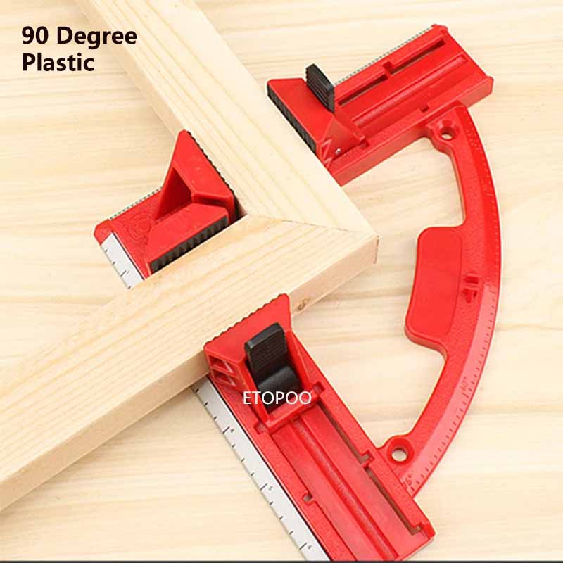 Adjustable 90 Degree Angle Clamp Right Angle Clip Plastic Corner Wooden ...