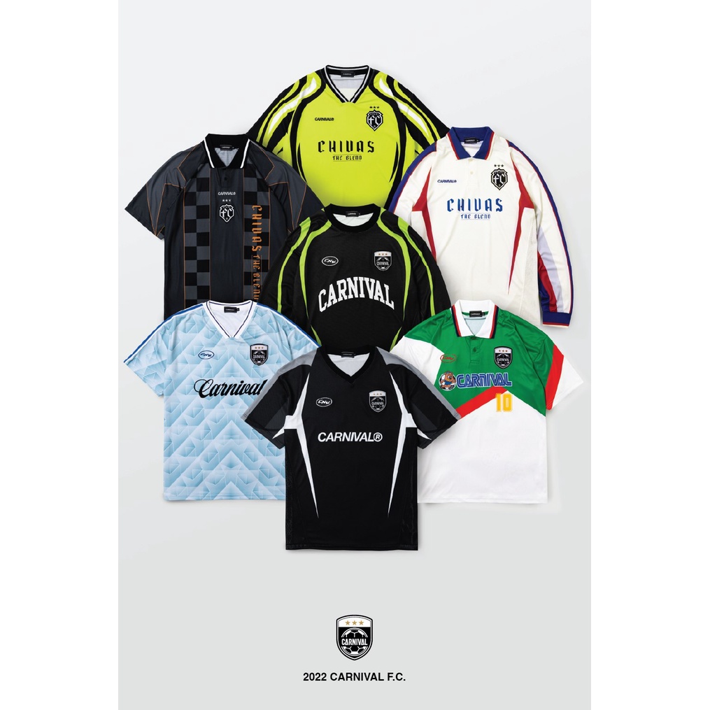 ของแท้ เสื้อยืด 2022 Carnival F.C Collection เสื้อฟุตบอล พร้อมส่ง ...