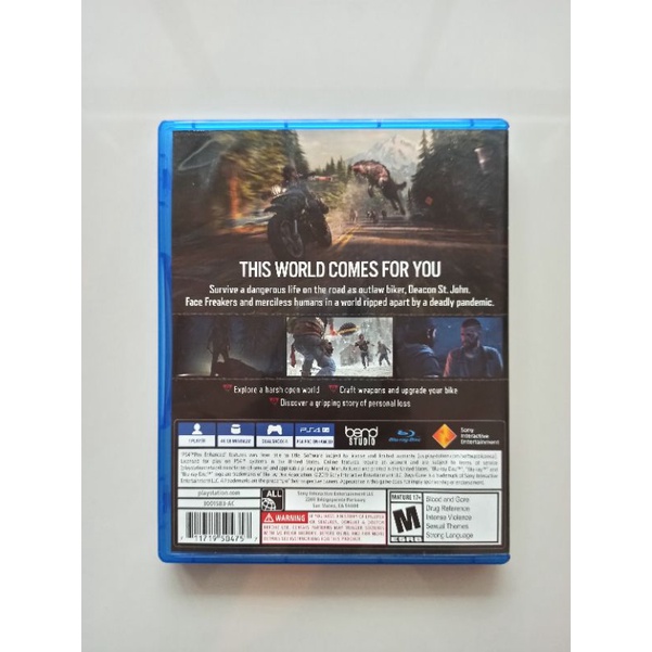PS4 Games Days Gone มือ2 พร้อมส่ง - benzstarter - ThaiPick
