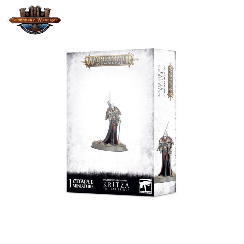 GWพร้อมส่ง WARHAMMER Vampire Counts KRITZA THE RAT PRINCE โมเดลเกมสนาม ...