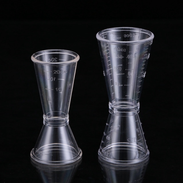 PC acrylic plastic transparent belt scale wine measurer acrylic ounce ...