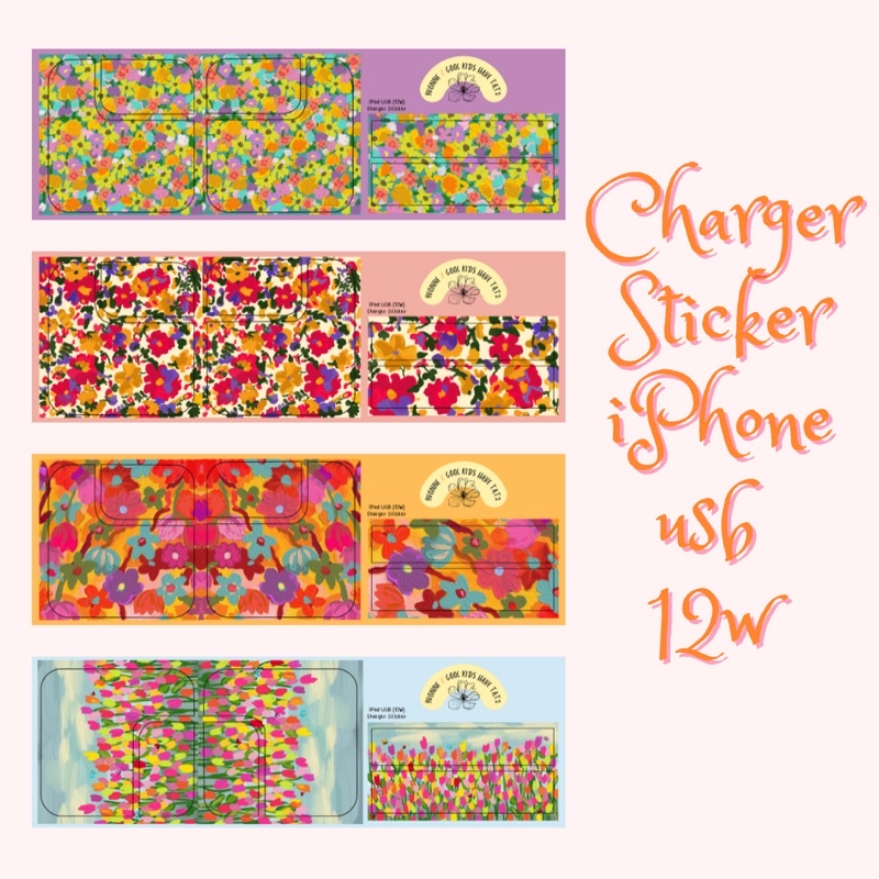 Sticker Charger for usb 5w/10w | Shopee Thailand