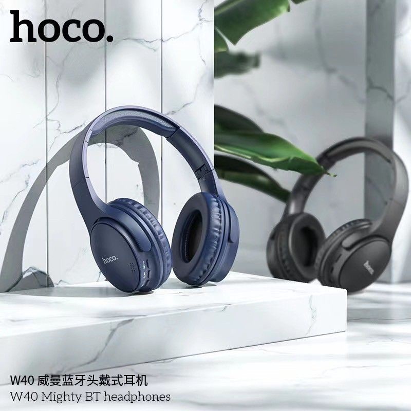 Hoco W40 Wireless BT Headphones หูฟังบลูทูธ หูฟังไร้สาย แบบครอบหู ... Hoco W40 Wireless BT Headphones หูฟังบลูทูธ หูฟังไร้สาย แบบครอบหู ...