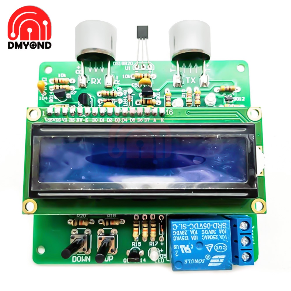 Ultrasonic Distance Measuring Module Digital Tube Display Distance ...