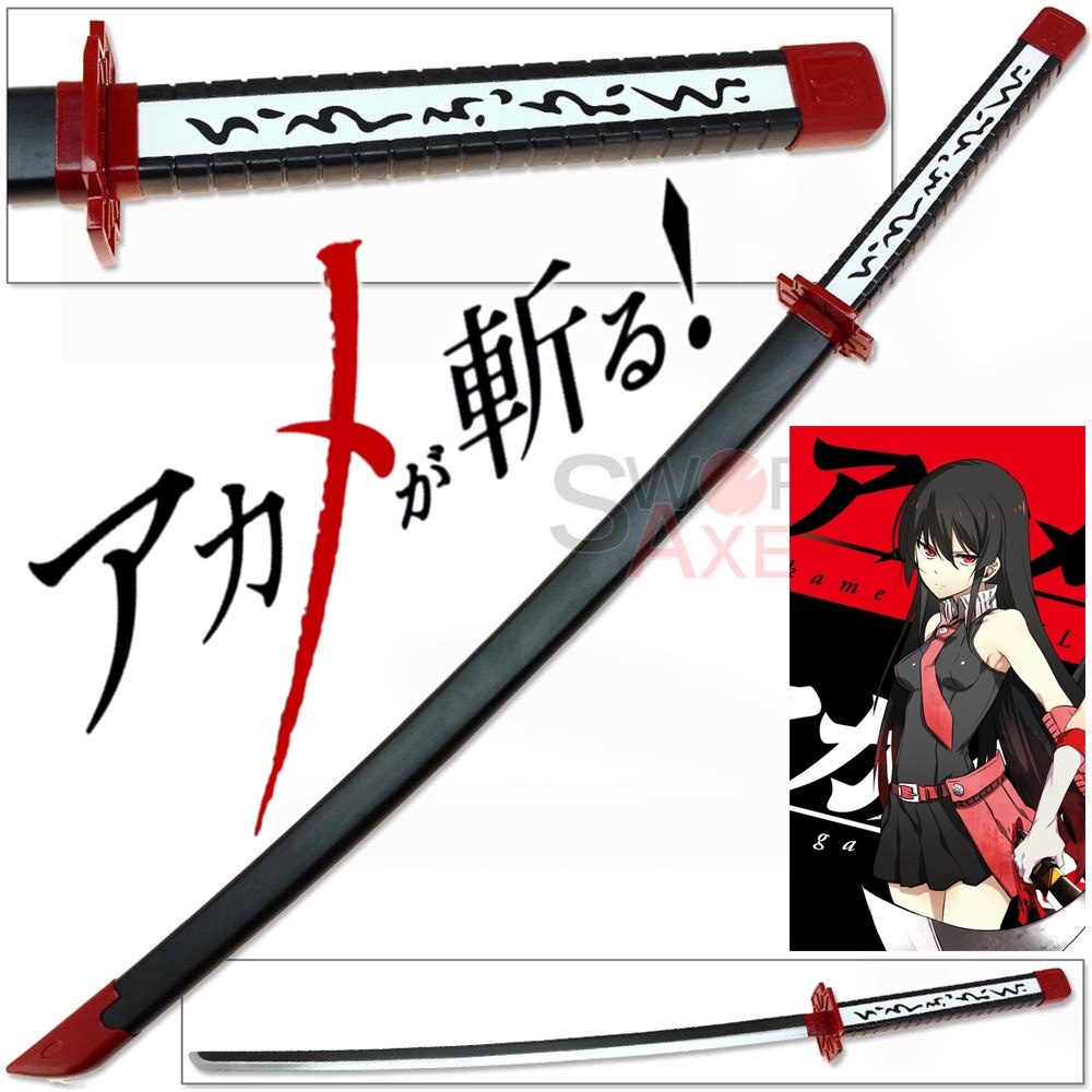 Japan Akame Ga Kill อาคาเมะ สวยประหาร Murasame มุราซาเมะ ดาบซามูไร ลับ ...