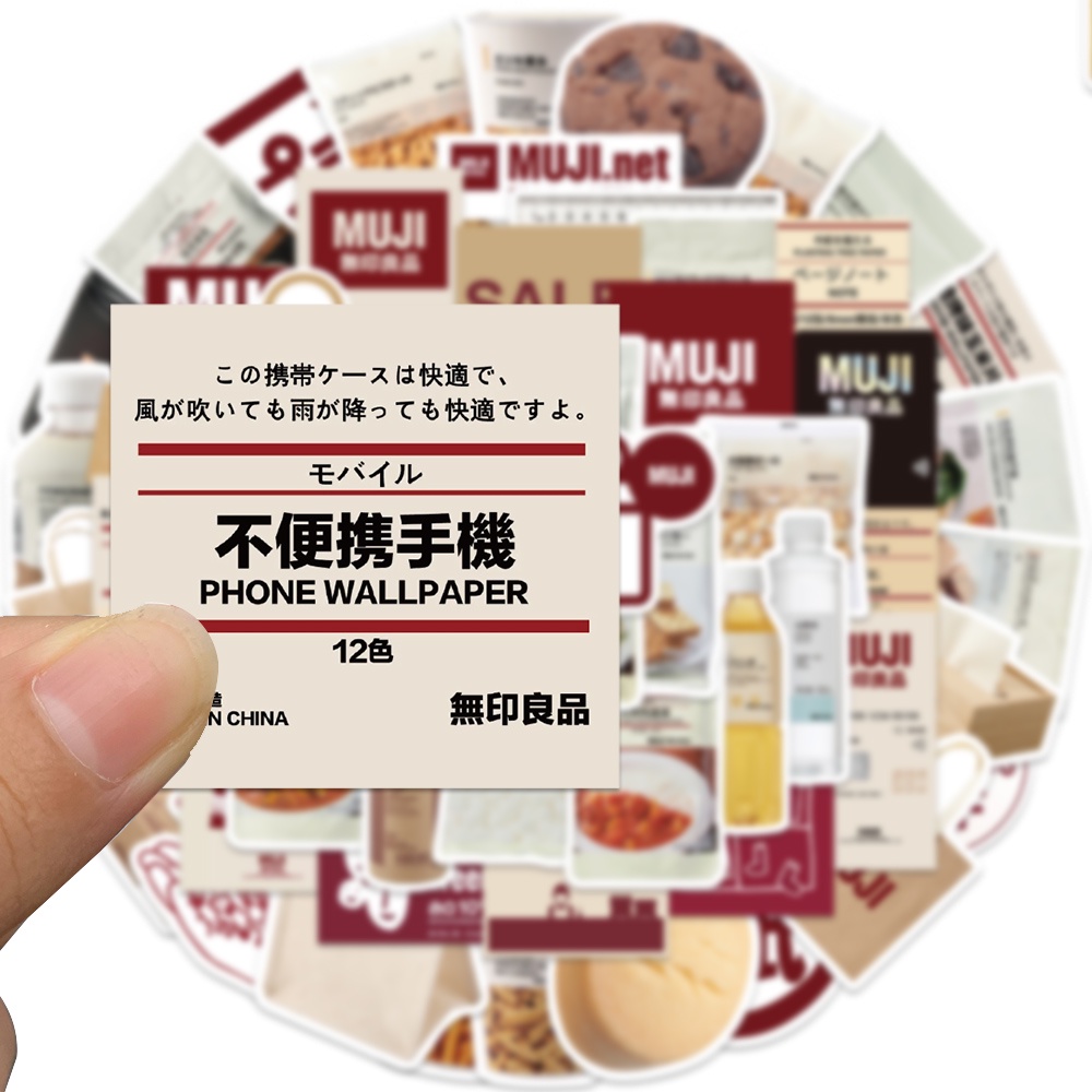 พร้อมส่ง บัซ ไลท์เยียร์ MUJI IKEA JAPAN LOGO 無印良品 ขนม sticker สติกเกอร์ ...