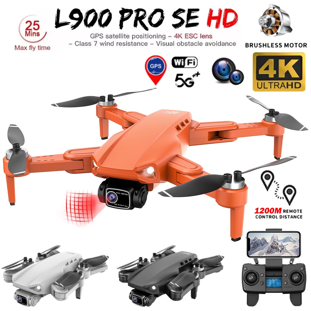 2022 NEW L900 Pro SE HD Drone GPS 4K Professional Camera 5G FPV Visual Obstacle Avoidance ...