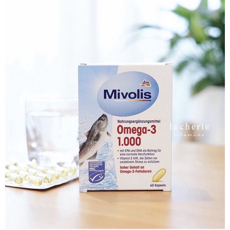 Mivolis Fish Oil 1000mg ขนาด 60 เม็ด | Shopee Thailand