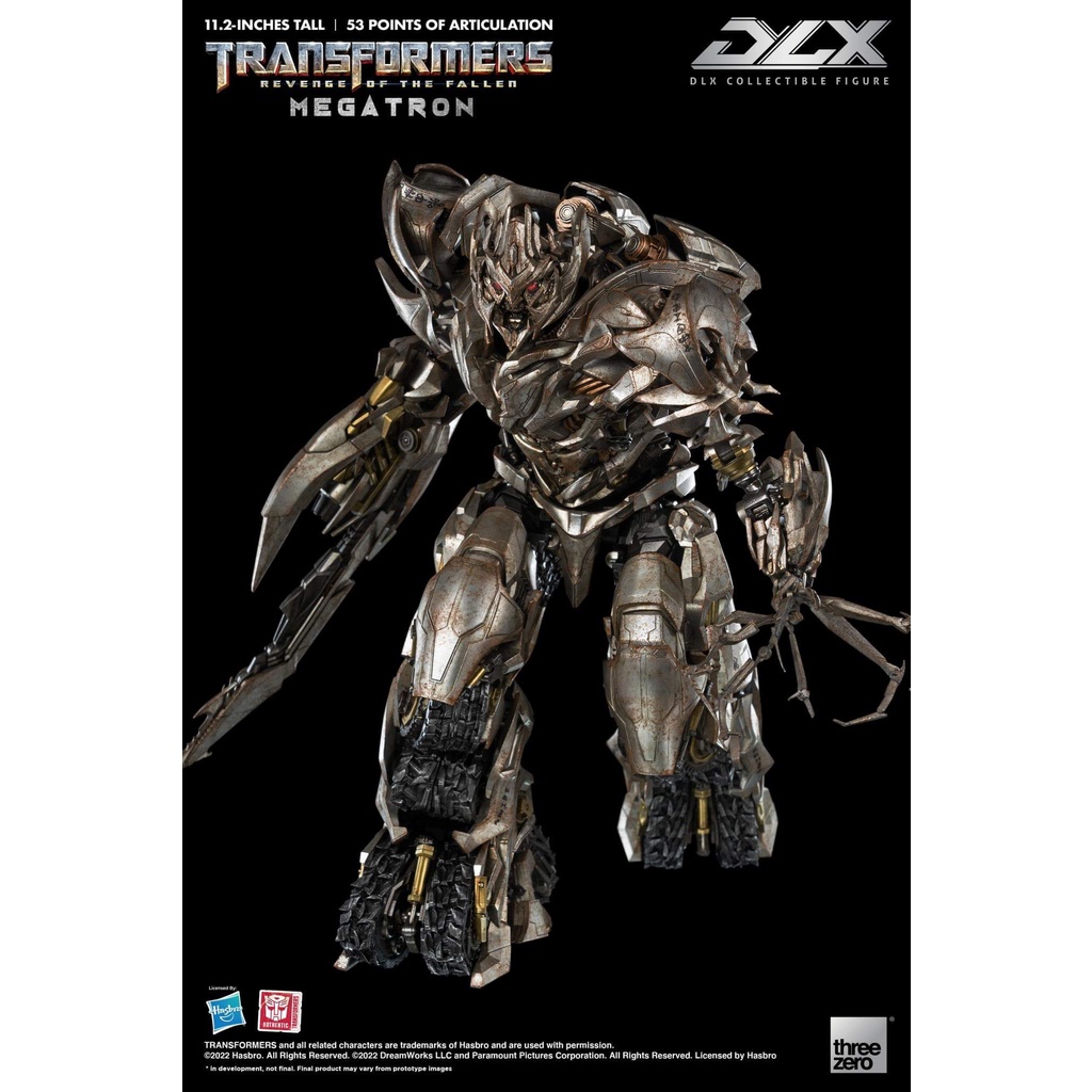 Pre order threeZero x HASBRO TransformersDLX ROFT MEGATRON 11 inch ...