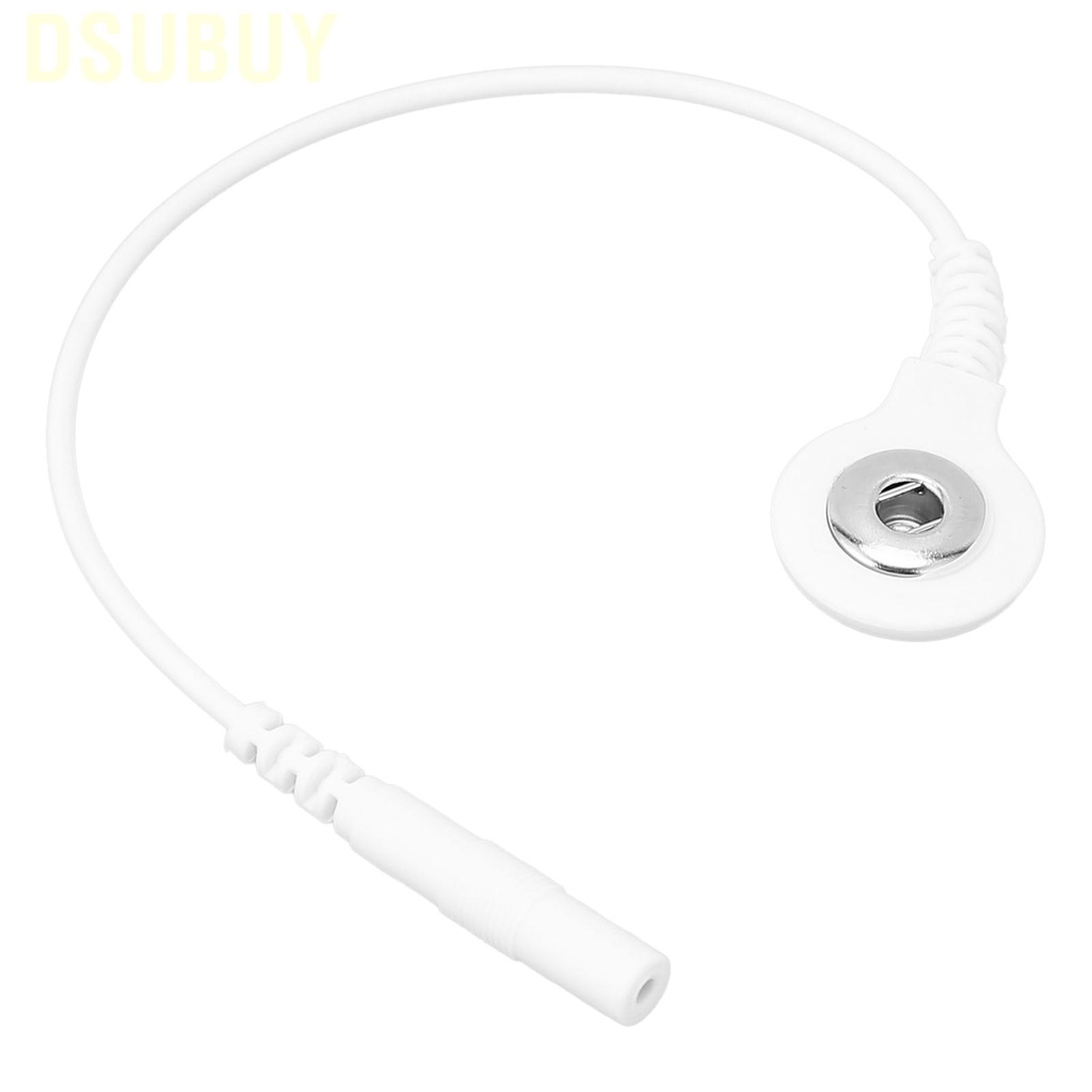 Dsubuy 5pcs Portable Electrode Wire Button Lead Cable for Digital TENS ...