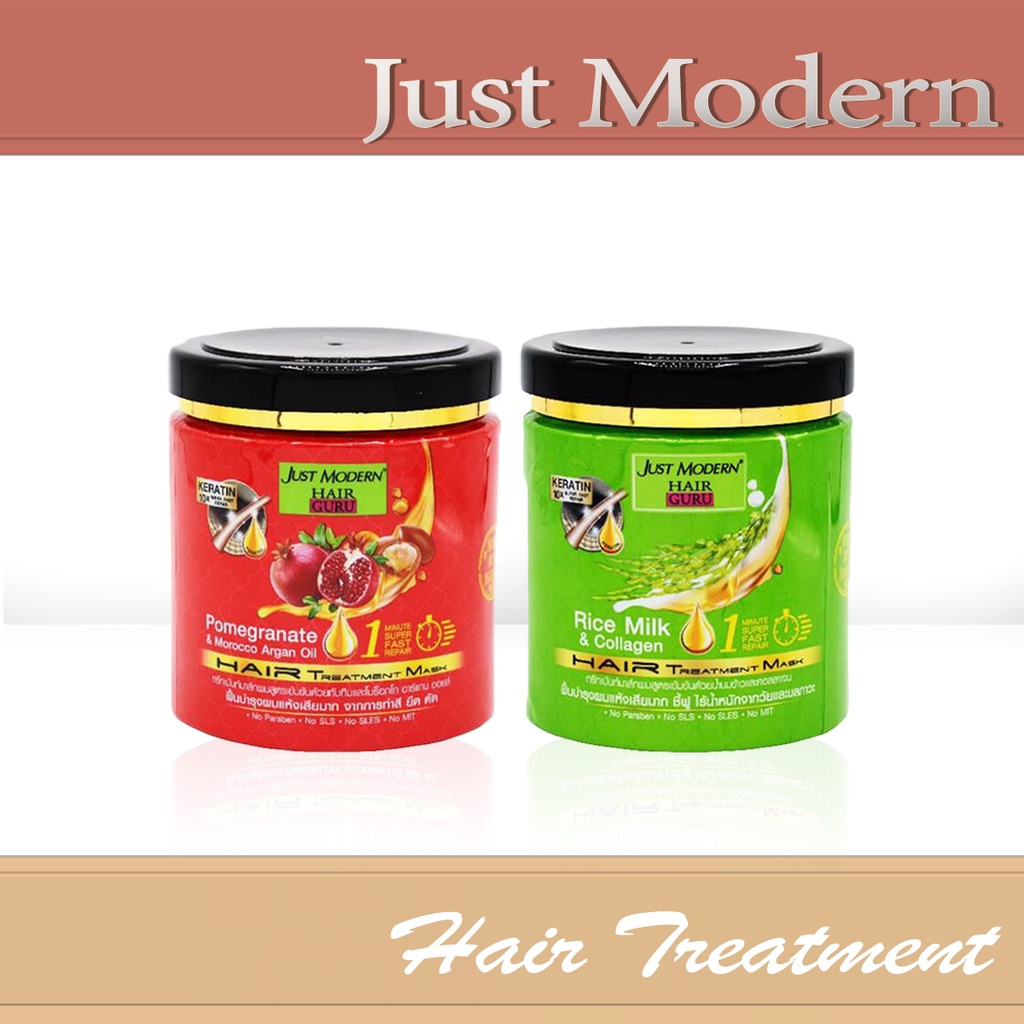 Just modern Hair treatment mask จัสโมเดิร์น ขนาด 500 ml | Shopee Thailand