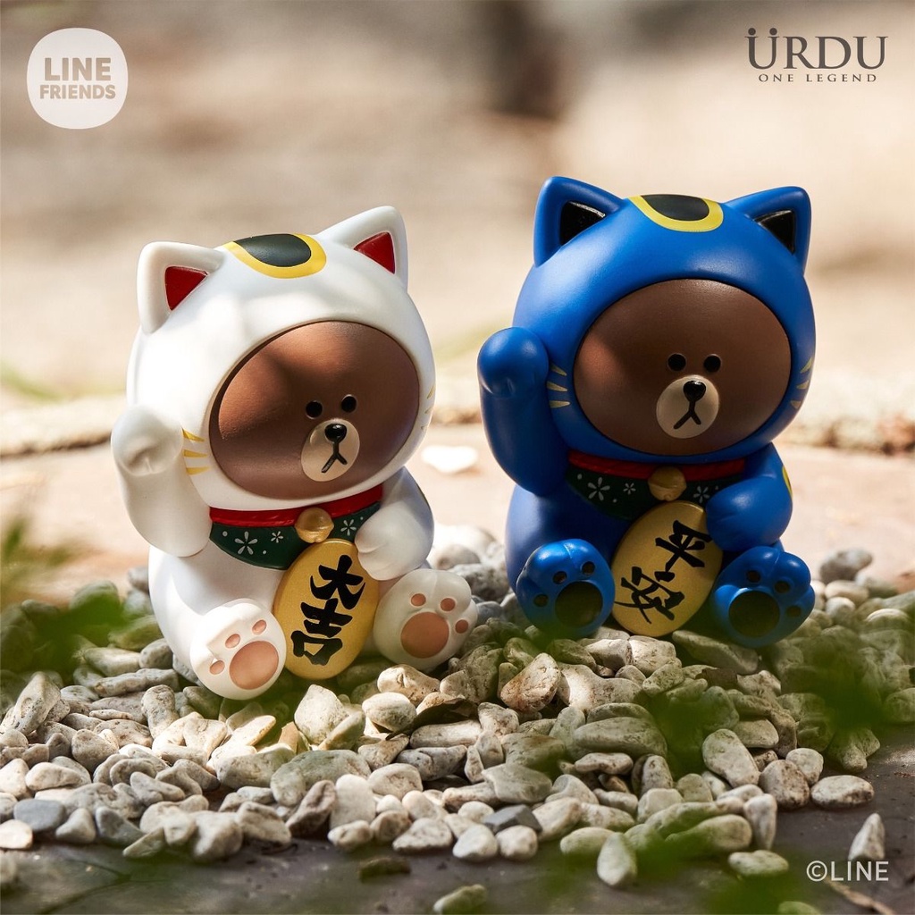 gachabox แบบสุ่ม URDU Good Luck Brown Blind Box Series - LINE Friends ...