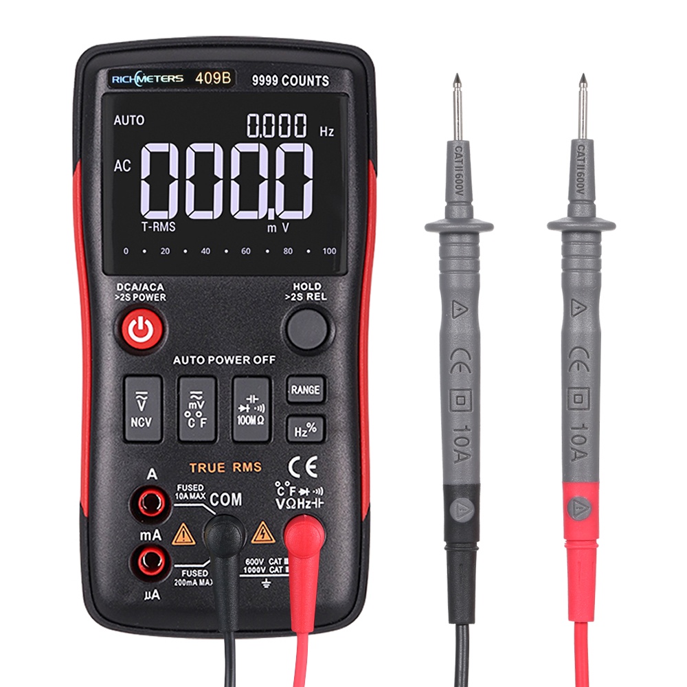 ADigital Multimeter RM102 101 RICHMETERS 409B Multimetro DC AC Voltage ...