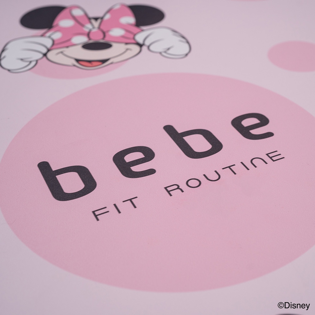 Pre-Order Bebe Fit Routine Yoga Mat Minnie Mouse - bebefitroutineshop ...