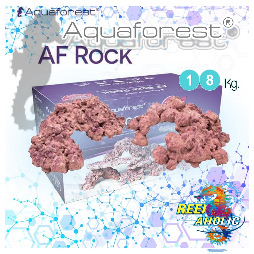 Aquaforest AF Rock Mix Shelf Arch 18 Kg หินสังเคราะห์จากธรรมชาติ ...