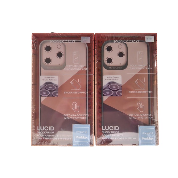 เคสสำหรับ iPhone 13 ProMax ยี่ห้อ Monocozzi รุ่น Lucid Shockproof ...