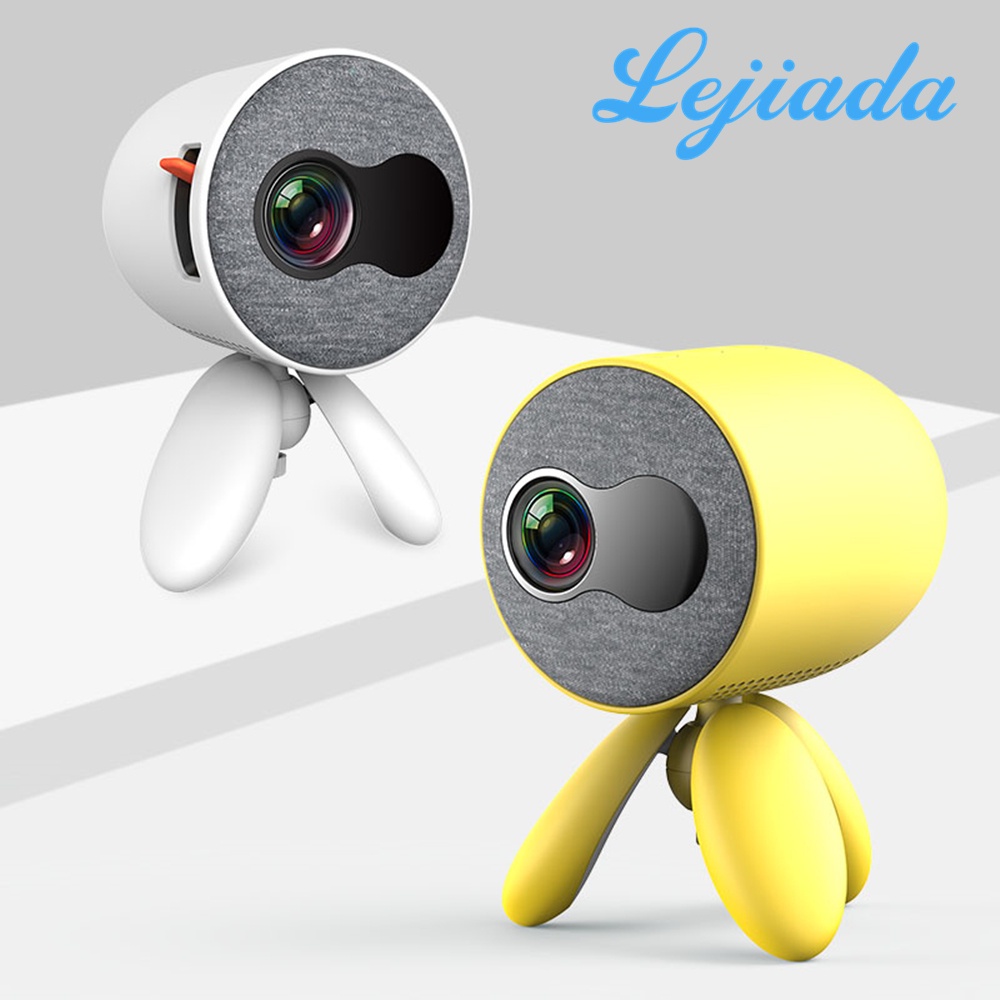 LEJIADA YG221 Mini Projector 3.5mm Audio Phone With Screen Update ...