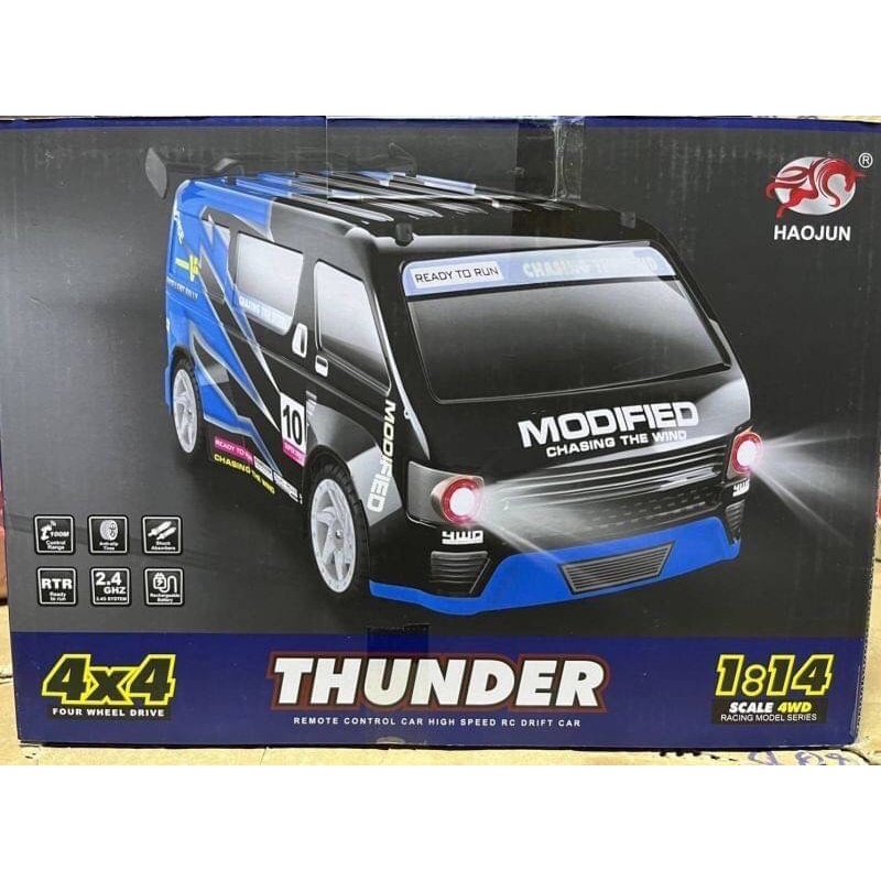 รถตู้อัลพาร์ทบังคับได้สเกล 1/14 thunder rc car no.8838E | Shopee Thailand