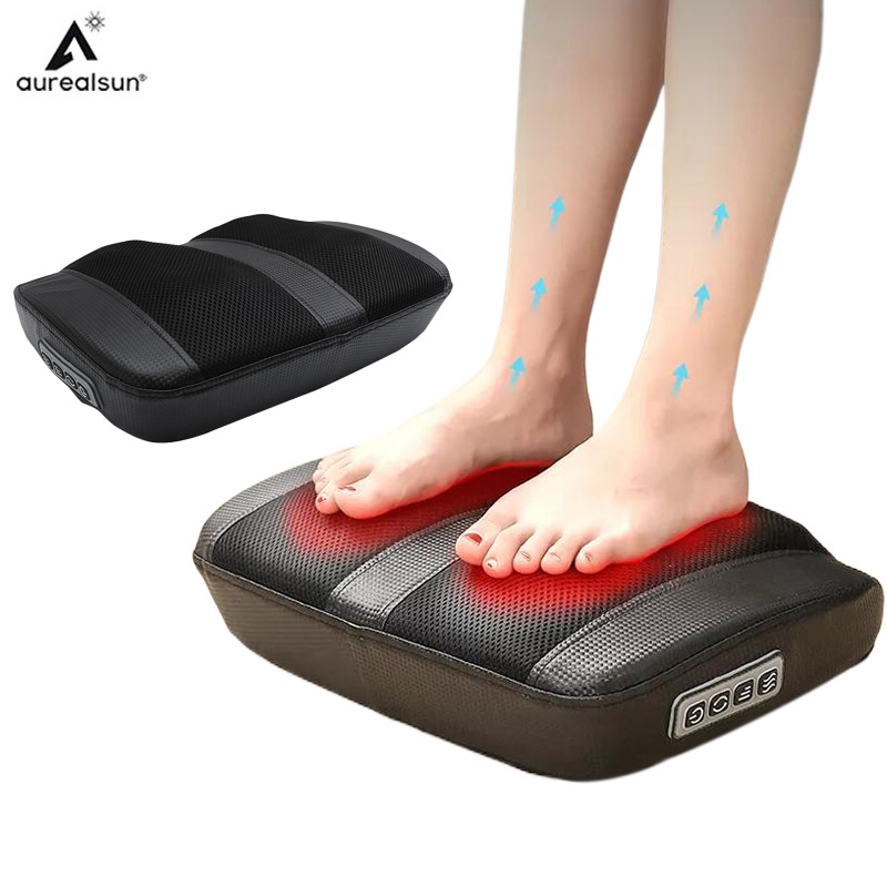 Foot Massager Heat Deep Muscles Health Care Kneading Therapy Shiatsu ...