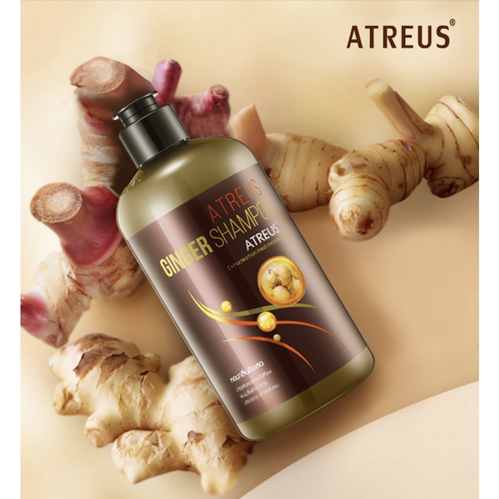 Atreus Ginger Shampoo แชมพูขิง เอเทรียส - wecarethailand - ThaiPick
