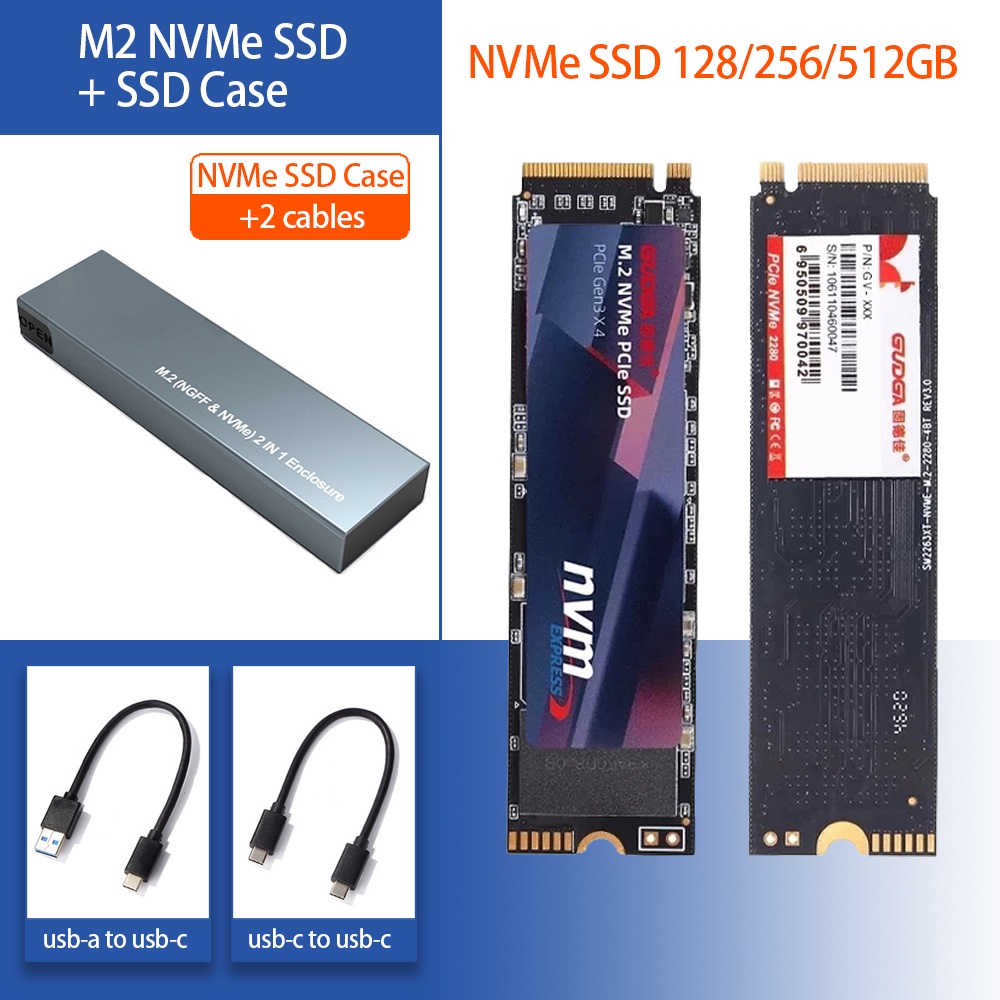 ﹍GUDGA M.2 SSD 128GB 256GB 512GB 1TB SSD hard Drive M2 ssd nmve m2 NVMe ...