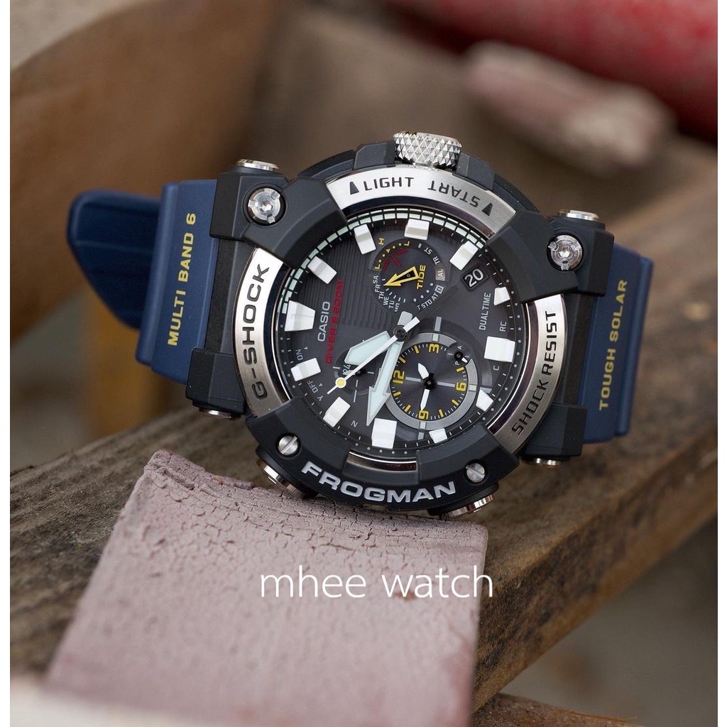 MASTER OF G-SEA FROGMAN Navy Blue GWF-A1000-1A2 very rare item special ...