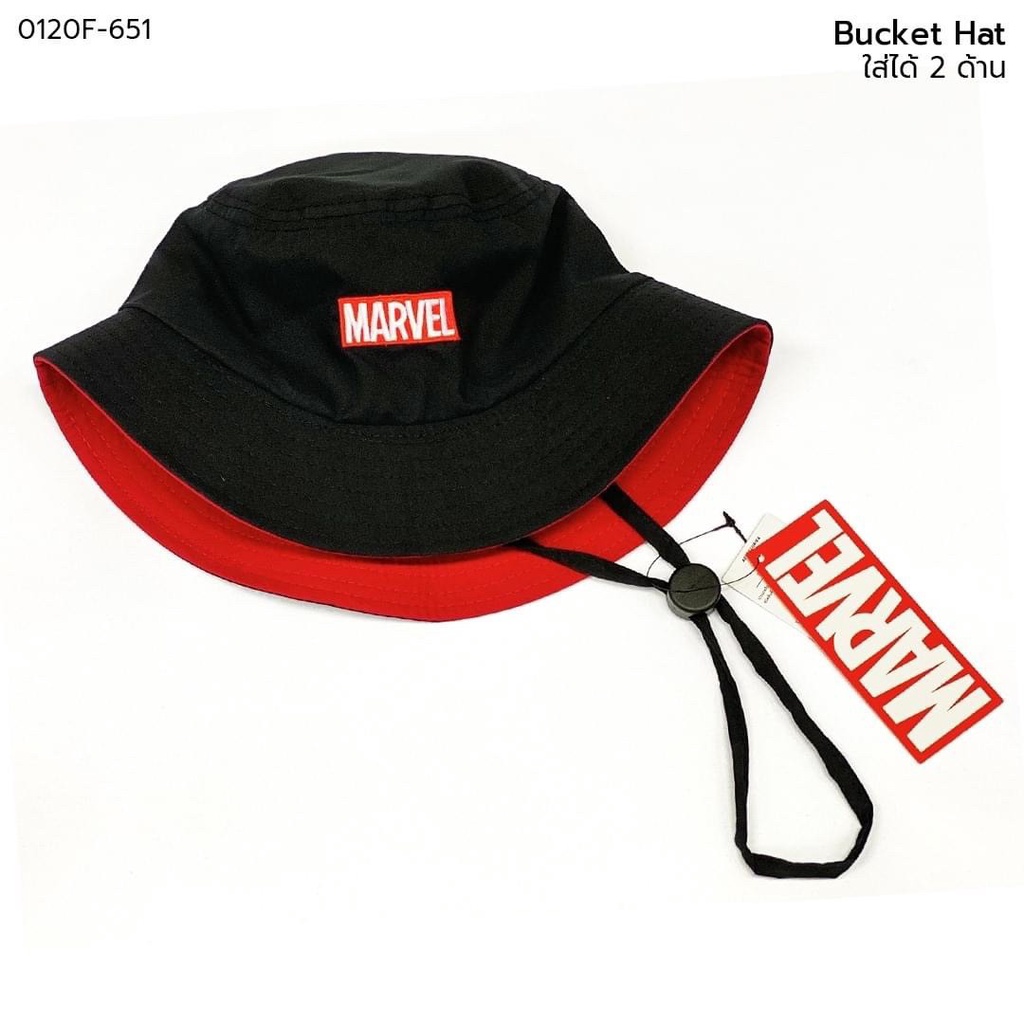 หมวกบักเก็ตมาร์เวล MARVEL-Bucket Hat (กลับใส่ได้ทั้งสองด้าน ...