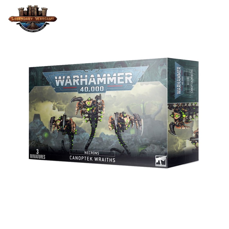 GWพร้อมส่ง Warhammer 40K NECRONS CANOPTEK WRAITHS โมเดลเกมสนามจำลอง ...