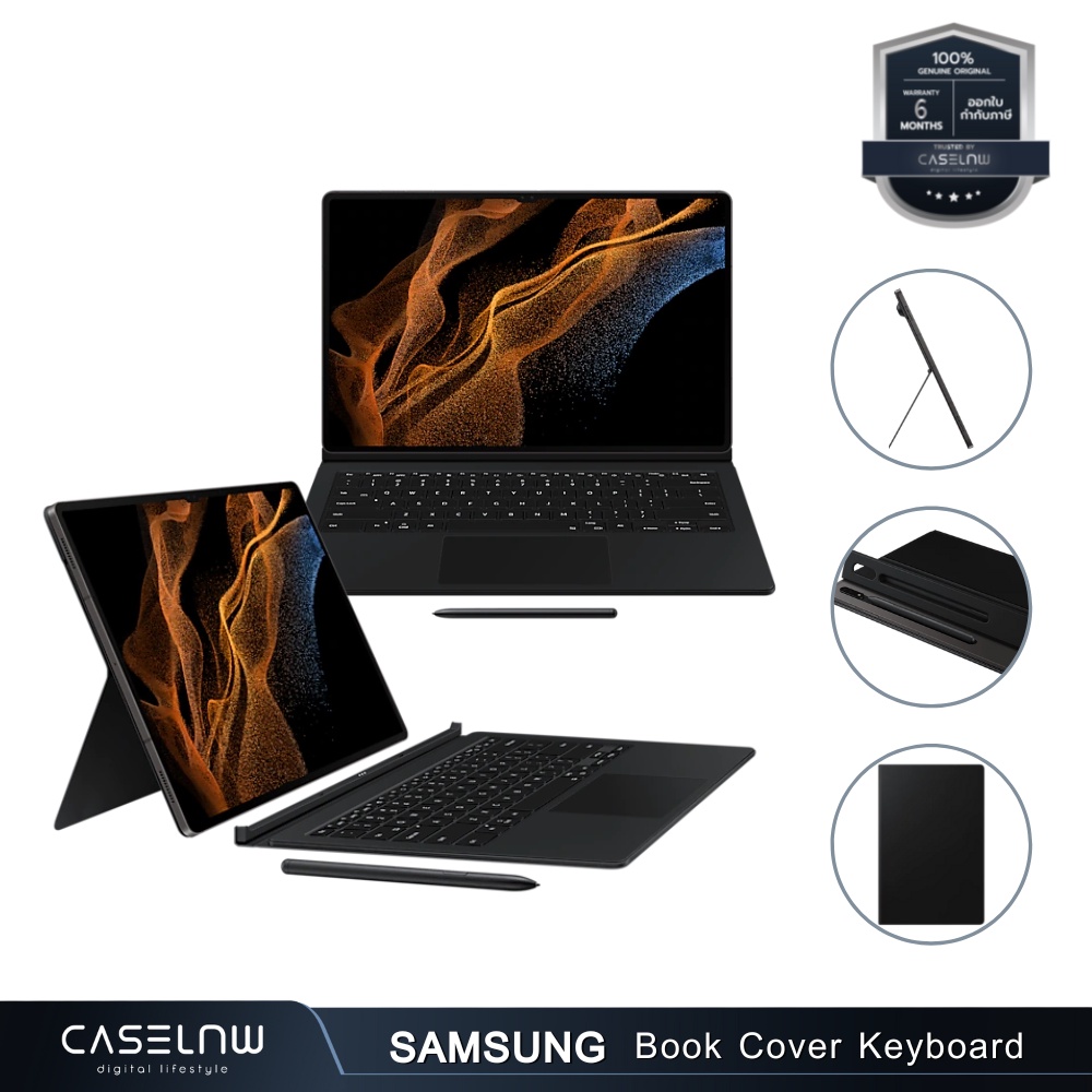 Case Galaxy Tab S8 Ultra Book Cover Keyboard ของแท้ รับประกันสินค้า 6