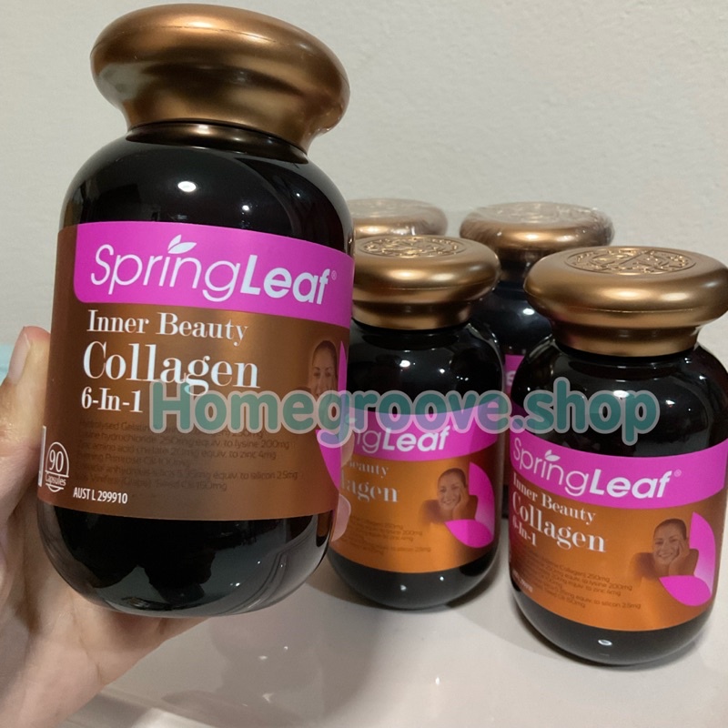 คอลลาเจน Springleaf Inner Beauty Collagen 6in1 คอลลาเจนนางงาม คอลลาเจน ...