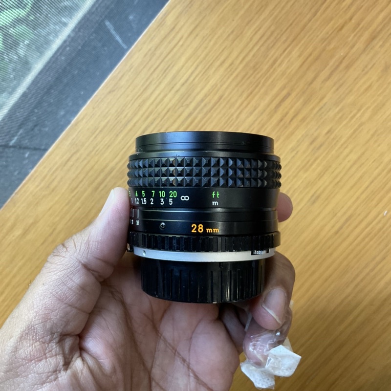 เลนส์มือหมุน Minolta MC W Rokkor-SG 28mm f3.5 - akina220 - ThaiPick