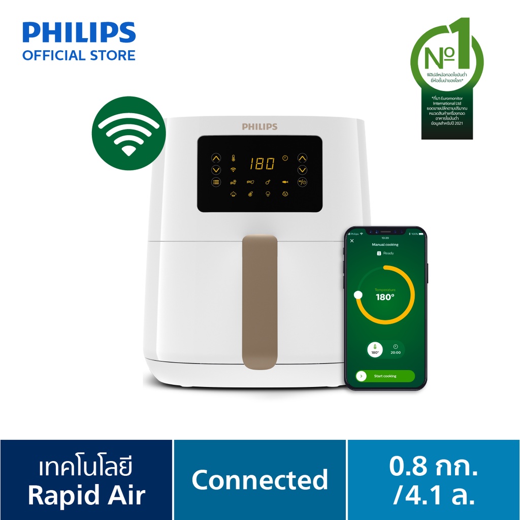 สินค้าแนะนำ Philips AirFryer หม้อทอดอากาศฟิลิปส์ Digital Compact ...