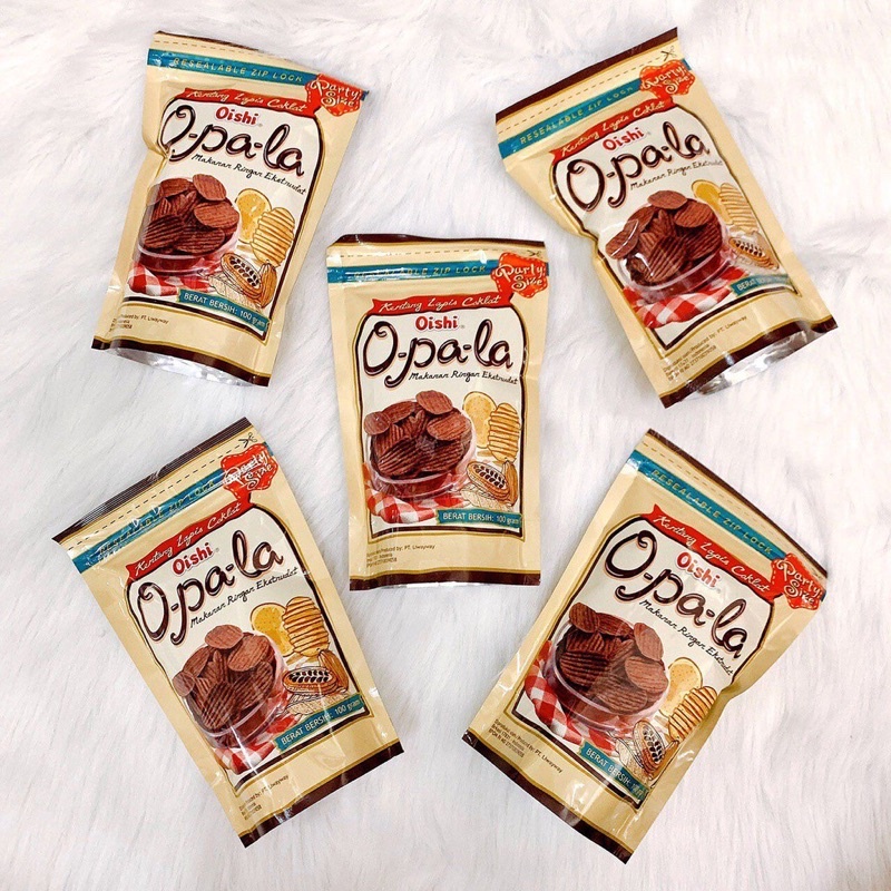 Oishi Opala Chocolate มันฝรั่งเคลือบช็อคโกแลต | Shopee Thailand