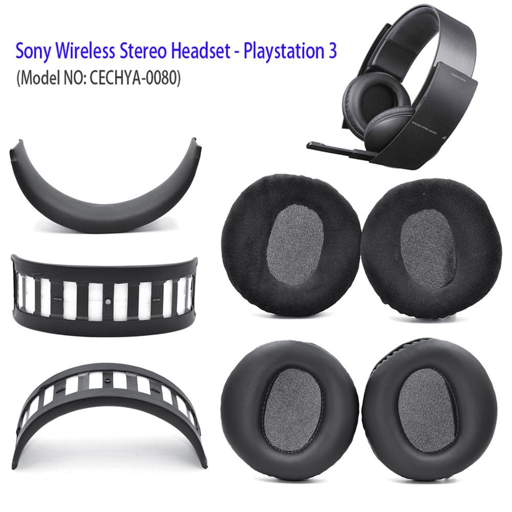 เบาะรองหูฟัง แบบเปลี่ยนได้ สําหรับ Sony Wireless Ps3 Cechya 0080
