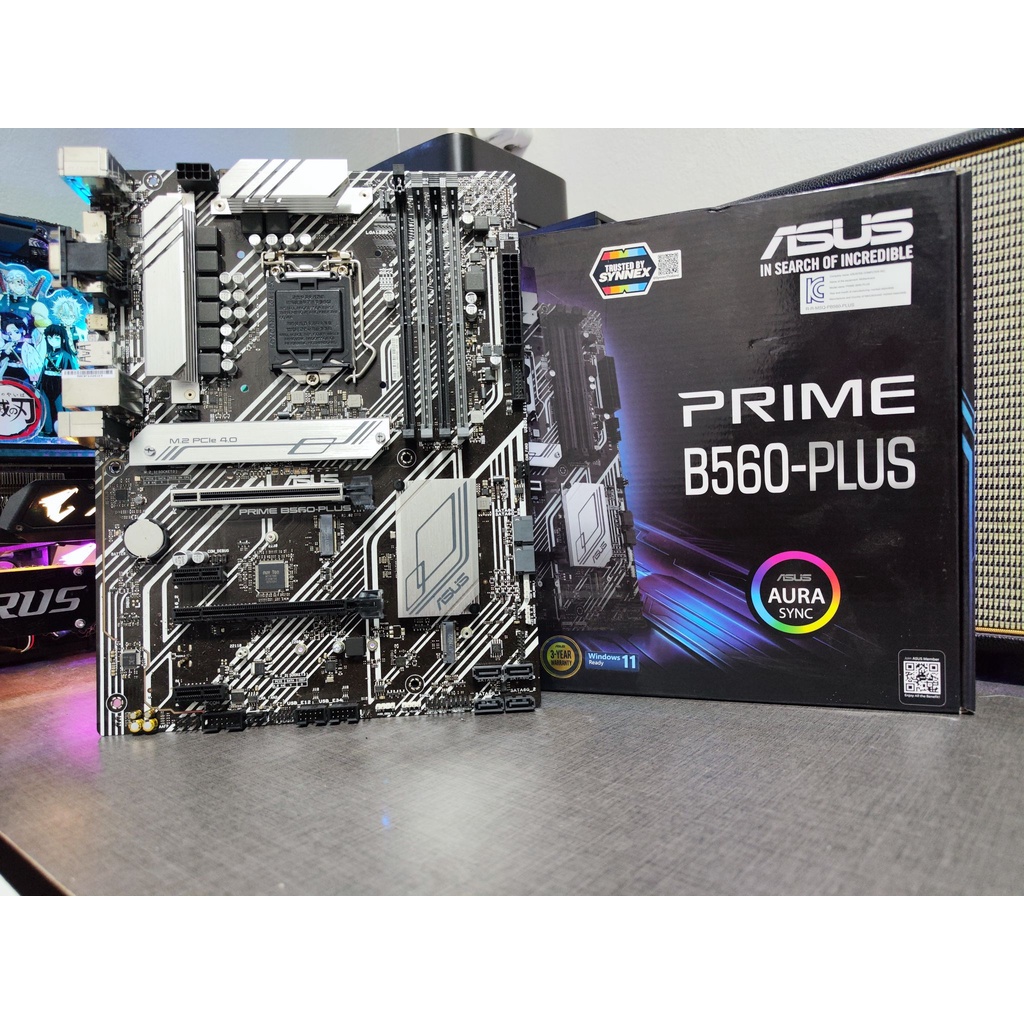(เมนบอร์ด) ASUS PRIME B560-PLUS สภาพดี มีประกันเยอะ - thunyasit55 ...