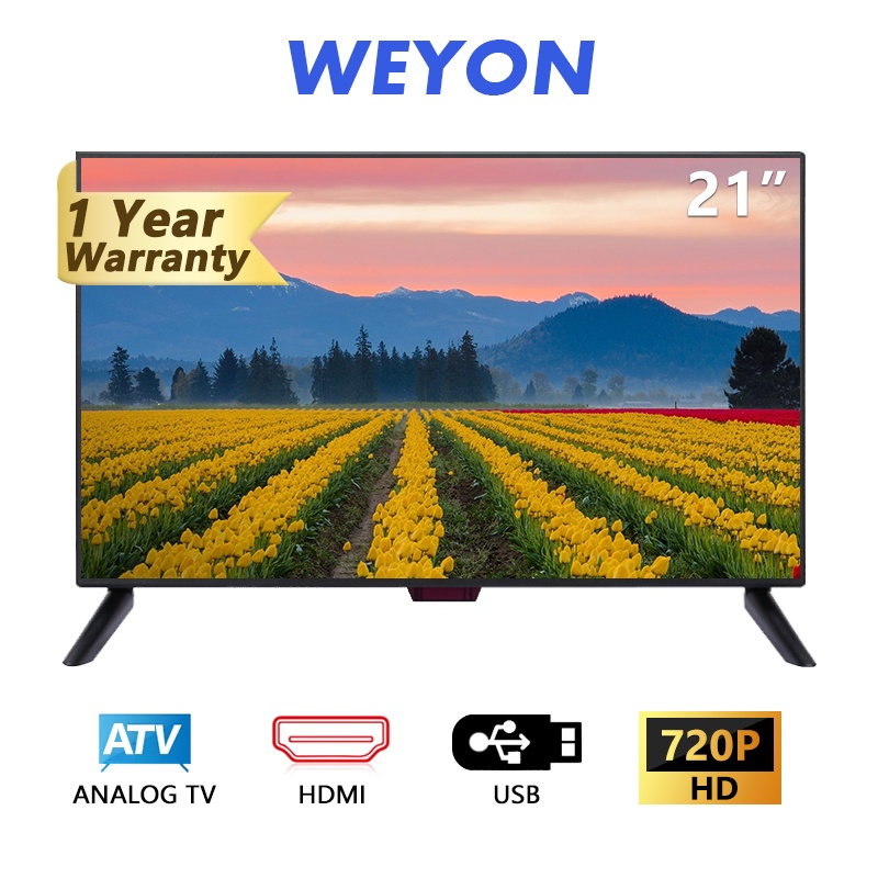 WEYON ทีวียอดนิยม 21นิ้ว มัลติฟังก์ชั่ HD Ready LED TV (รุ่น W21-2ทีวี ...