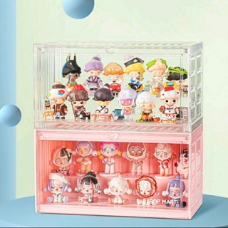 Popmart Luminous Container Figure Display Box PINK color | Shopee Thailand
