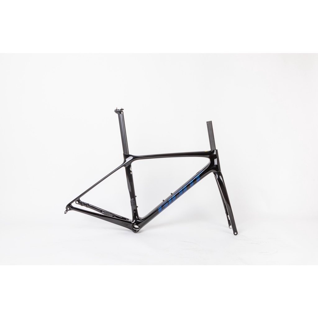 เฟรมเสือหมอบ คาร์บอน GIANT TCR ADV PRO DISC BLACK BLUE SIZE S ลดราคา ...
