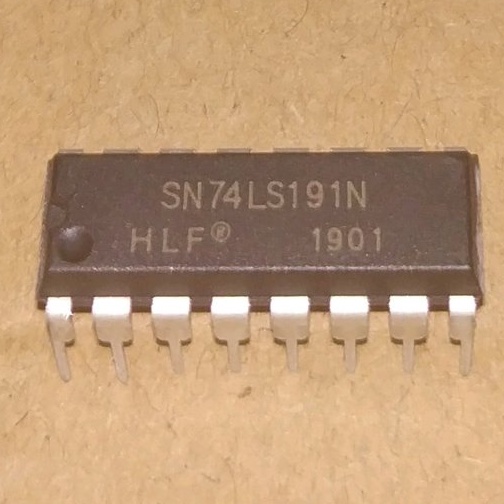 SN74191 74LS191 74191 74LS191N Synchronous 4-Bit Up/Down Counter with ...