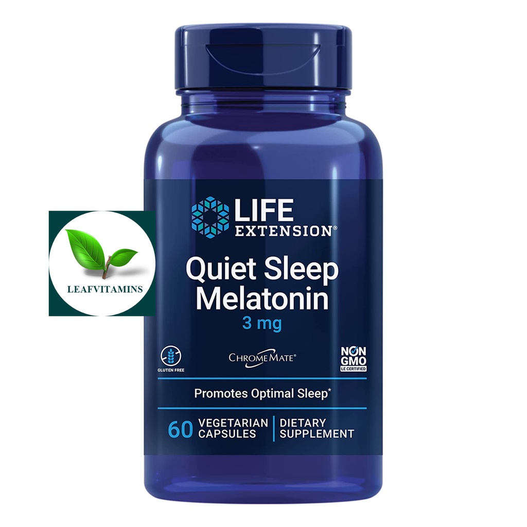Life Extension Quiet Sleep / 60 Vegetarian Capsules | Shopee Thailand