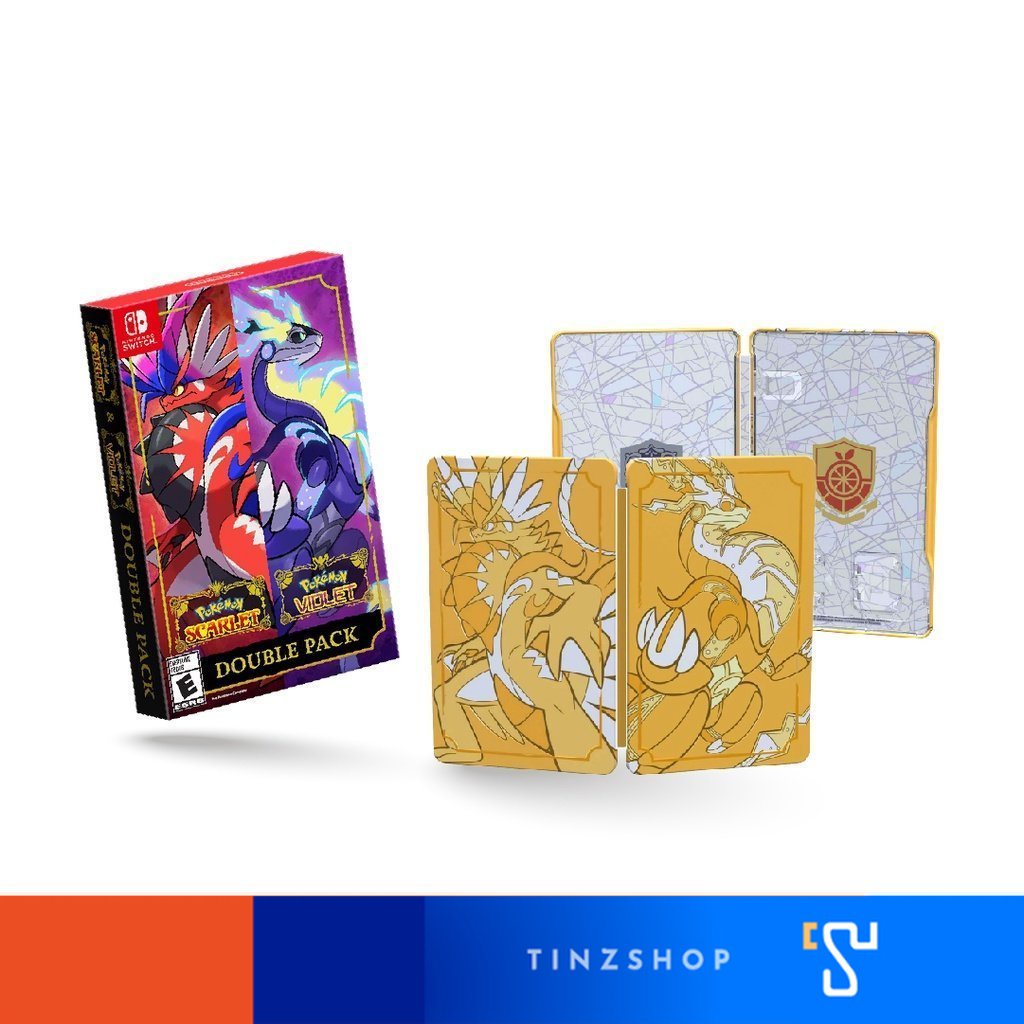 Nintendo Switch Pokemon Scarlet Violet Double Pack - bjshopgame - ThaiPick