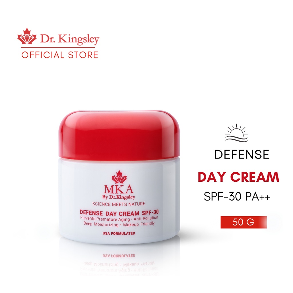 MKA By Dr.Kingsley ครีมบำรุงผิวสำหรับกลางวัน ให้ความชุ่มชื้น ปกป้องผิว ...