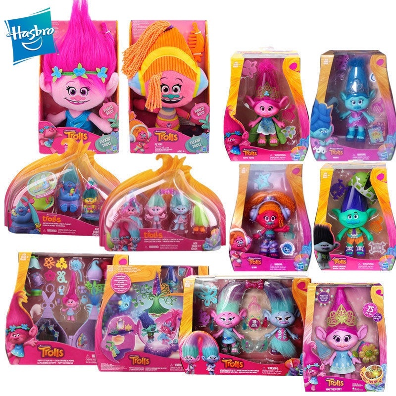 Hasbro Trolls Poppy Action Figures Model TrollTown Collection Hobby ...