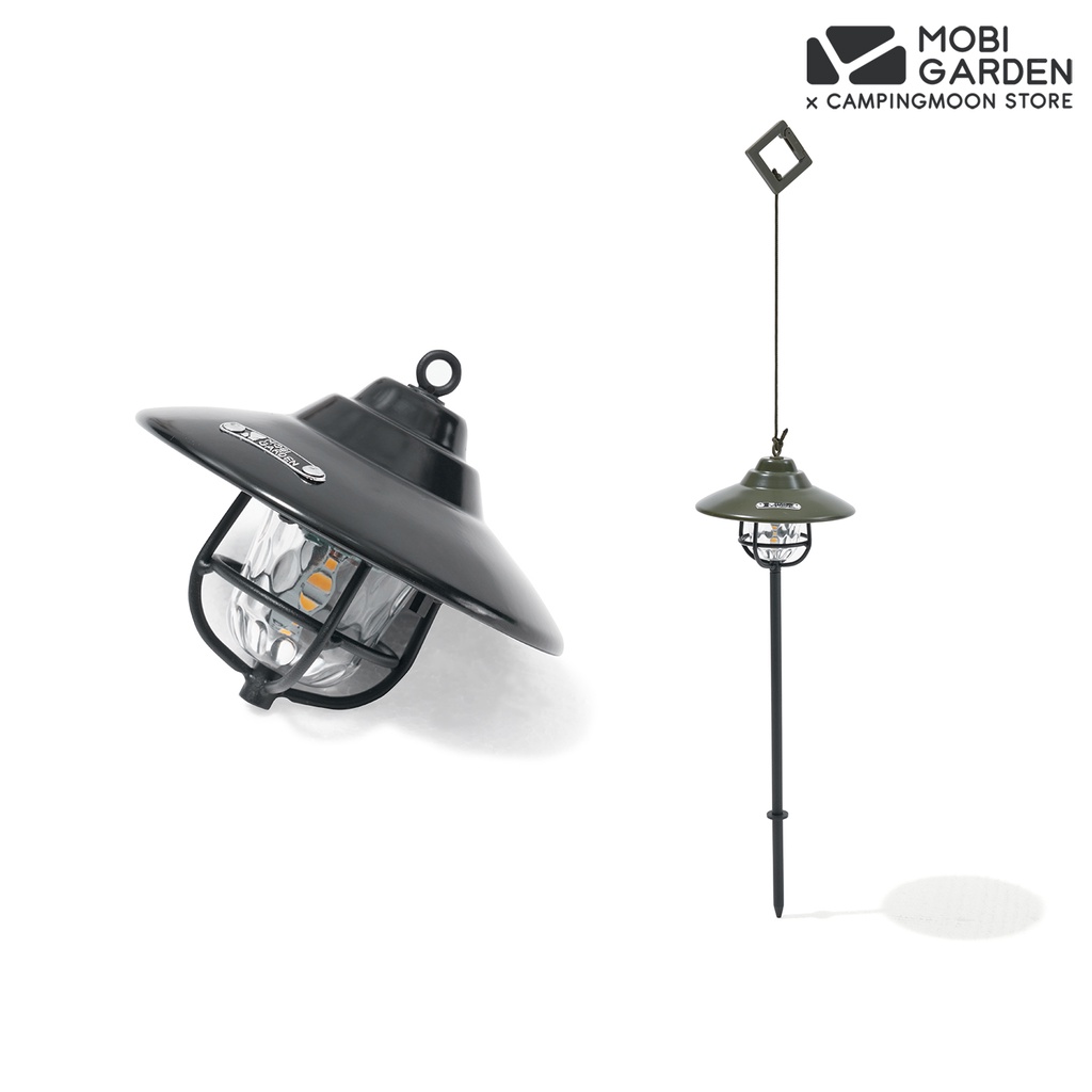 โคมไฟ Mobi Garden แบบปักลงดินได้ แขวนได้ มีสองสี แสงสี Warm Light กัน ...