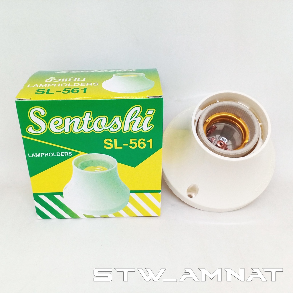 SENTOSHI SL-561 ขั้วแป้นเกลียว ขนาด E27 | Shopee Thailand