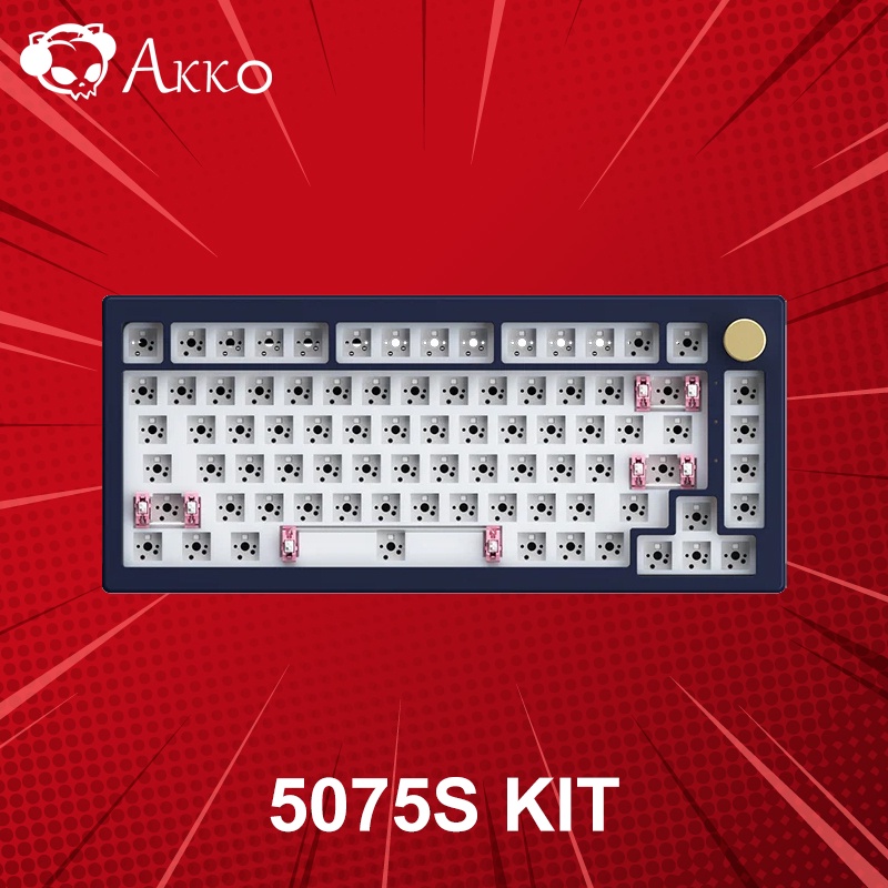 คีย์บอร์ด Akko 5075S Kit ประกันศูนย์ 1 ปี | Shopee Thailand